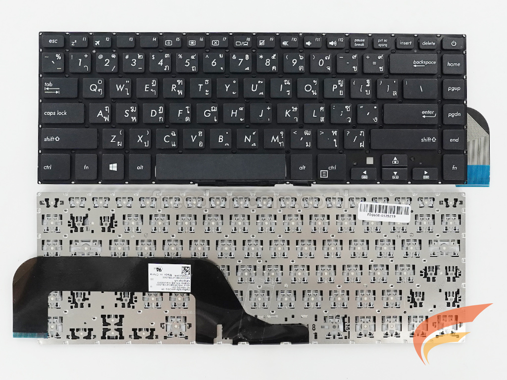 KEYBOARD ASUS คีย์บอร์ด Asus X505B X505Z TH-EN -freedomcom.co.th